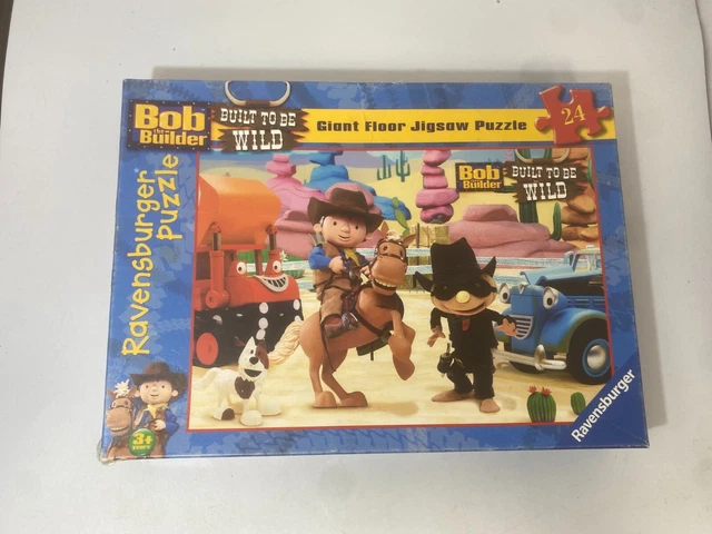 RAVENSBURGER BOB THE Builder Built To Be Wild Giant Floor Jigsaw Puzzle ...
