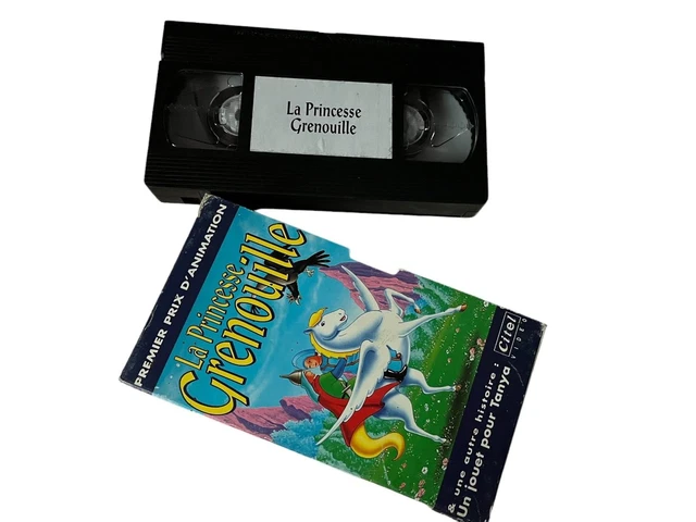 ANCIENNE CASSETTE VHS Magnétoscope Film Dessin Anime La Princesse ...