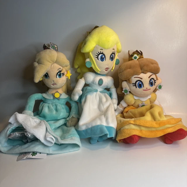 PRINCESS DAISY PEACH & Rosalina Super Mario Little Buddy Sanei 3 ...