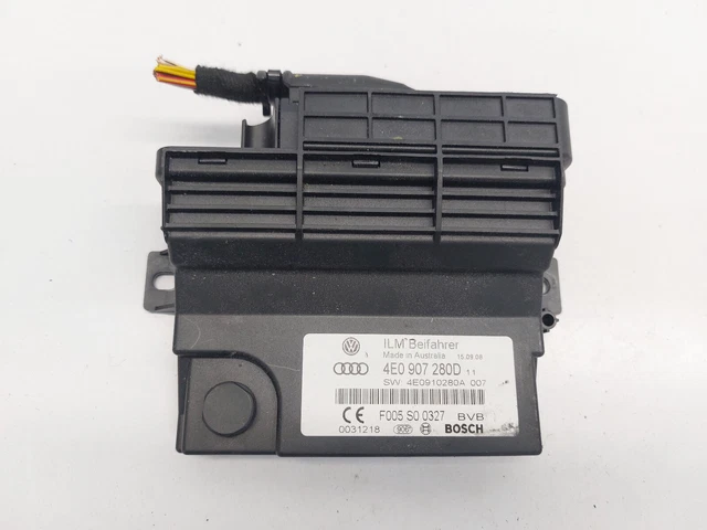 AUDI A8 D3 Onboard Power Supply Control Module 2009 4E0907280D £14.99 ...