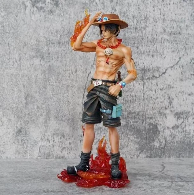 ANIME ONE PIECE BT standing Flame Ace PVC Figure New No Box toy model ...