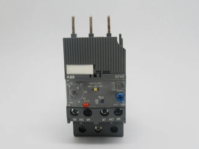 ABB EF45-45 OVERLOAD Relay 15-45Amp 3Pole Class 10E/20E USED $129.99 - PicClick CA
