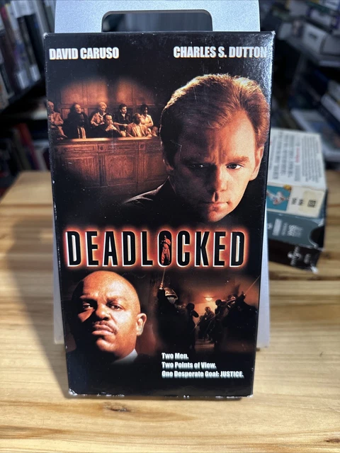 DEADLOCKED (VHS, 2000) David Caruso, Charles S. Dutton, Warner Home ...