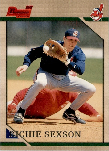 1996 BOWMAN #335 Richie Sexson recrue Indians de Cleveland EUR 1,75 ...