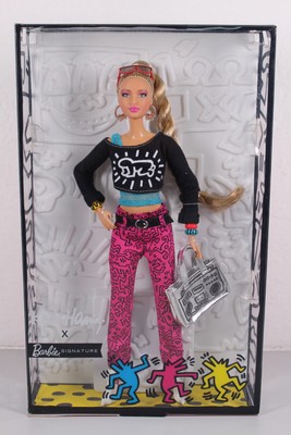 MATTEL FXD87 BARBIE Signature Doll "Keith Haring X Barbie" Gold Label ...