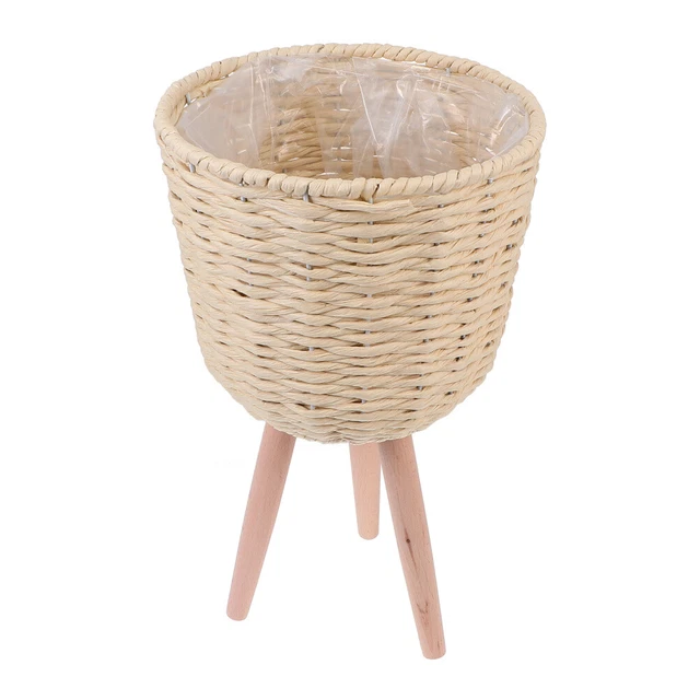 PETIT PANIER EN Osier Plante De Bambou Stand Rotin Pot De Fleur EUR 63 ...