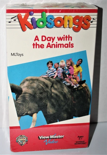 KIDSONGS VHS A Day with the Animals View Master Music Video New Marilyn ...