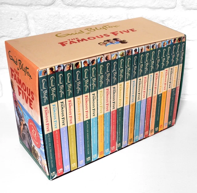 THE FAMOUS FIVE, Enid Blyton Complete 22 Book Collection Box Set. Paperback EUR 23,98 - PicClick DE