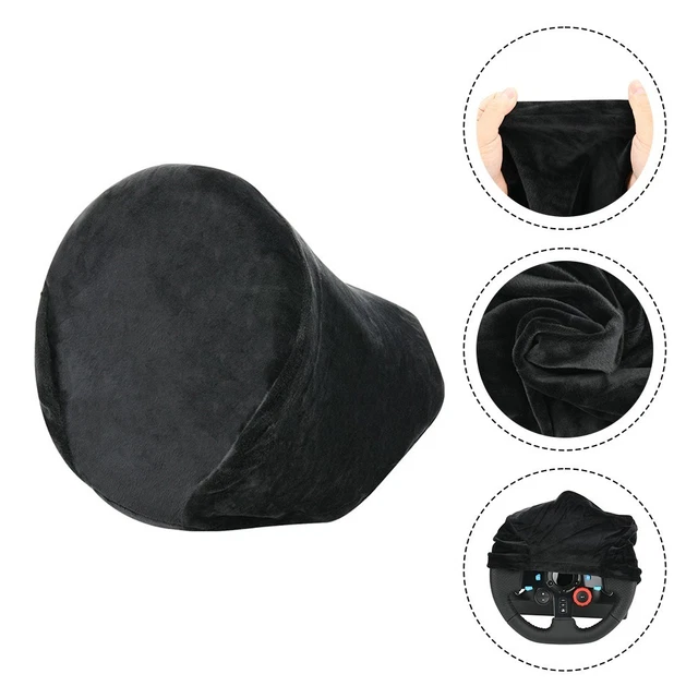 FÜR LOGITECH G29 Racing Wheel Cover Sleek Schwarz Spandex für ...