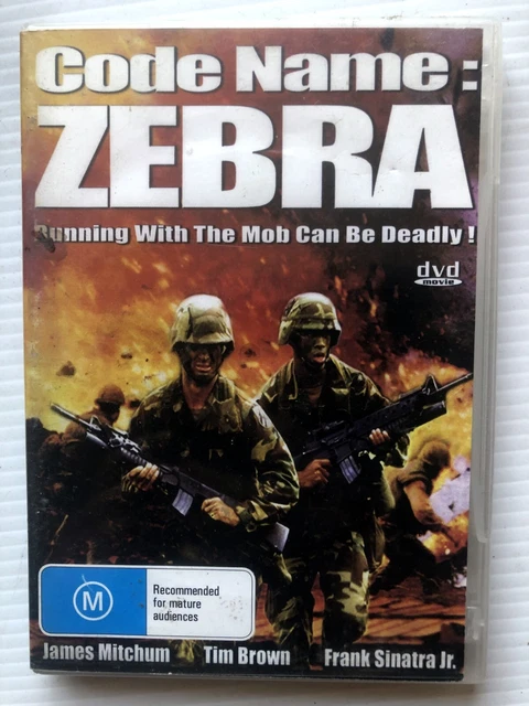 CODE NAME: ZEBRA (DVD, 1984) PAL Region Free - VGC $5.75 - PicClick AU