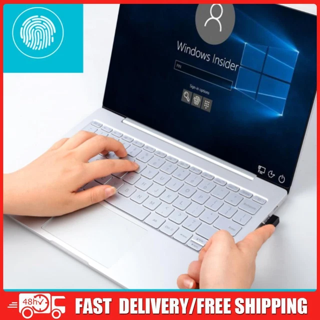 METAL BIOMETRIC SCANNER Laptop PC USB Fingerprint Reader Device for ...
