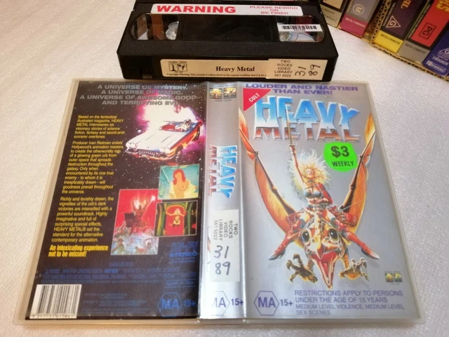 HEAVY METAL (1981) - RARE Australian Universal Vhs Issue - Cult - SCI ...