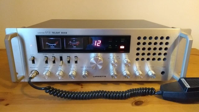 LAFAYETTE TELSAT 805B AM/FM/SSB 5 Band base station cb radio. £350.00 ...