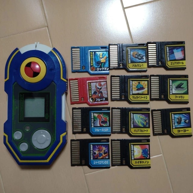 MEGA MAN EXE Progress Pet Battle Chip Junk £83.00 - PicClick UK