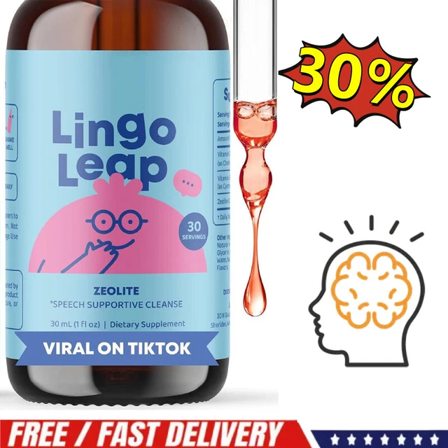 LINGO LEAP CHILDREN'SDROPS - Zeolite Detox forSpeech Delays Therapy ...