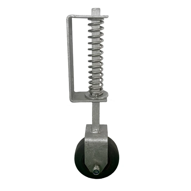 HEAVY DUTY GATE Wheel Spring Loaded Galvanised Support Jockey Door ...
