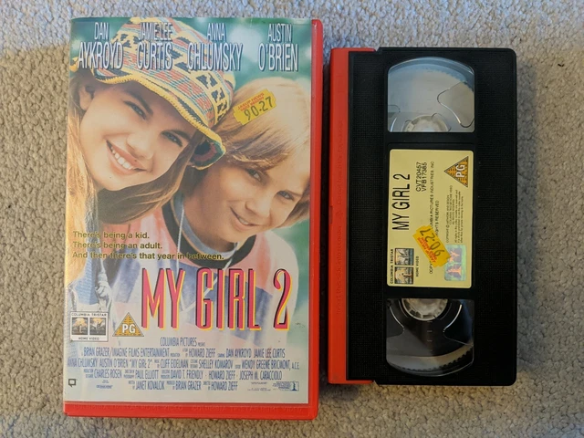 MY GIRL 2 VHS Video Big Box Ex Rental Dan Aykroyd Jamie Lee Curtis Anna ...