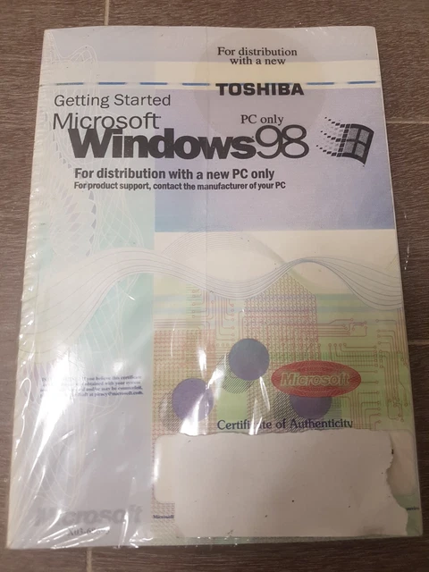 MICROSOFT WINDOWS 98 - Getting Started Guide $19.95 - PicClick AU MICROSOFT WINDOWS 98 - Getting Started Guide $19.95 - PicClick AU