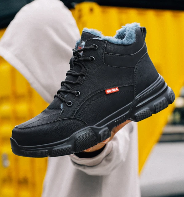 WINTER WARM MEN/WOMENS Safety Shoes Steel Toe Cap Work Boots Trainers ...