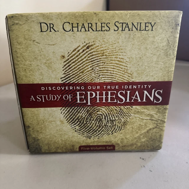 DR. CHARLES STANLEY A Study Of Ephesians 5 Volume 31 CD Box Set $59.07 ...