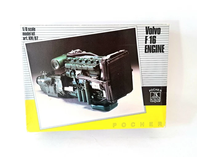 1:8 POCHER KM/87 Volvo F16 Engine Modellbau / Model Kit EUR 54,95 ...