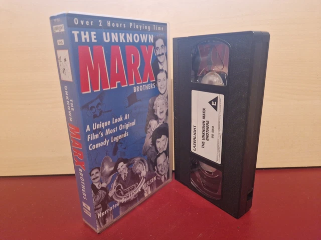 THE UNKNOWN MARX Brothers - PAL VHS Video Tape (T220) £2.99 - PicClick UK