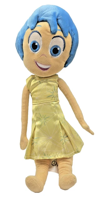 DISNEY & PIXAR "Inside Out" JOY Medium 15” Stuffed Plush/Doll Toy 2015 ...