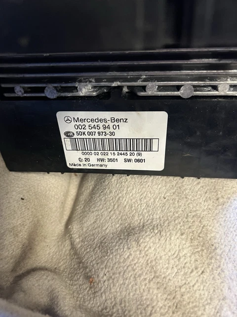 MERCEDES-BENZ C CLASS W203 Front Sam Unit Fuse Box - 0025459401 £47.52 ...