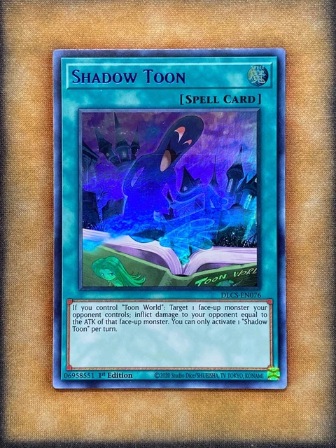 YUGIOH SHADOW TOON DLCS-EN076 Ultra Rare 1st Ed BLUE NM $2.99 - PicClick
