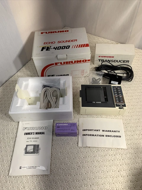 FURUNO ECHO SOUNDER FE-4000 and Transducer Fish Finder $683.82 - PicClick
