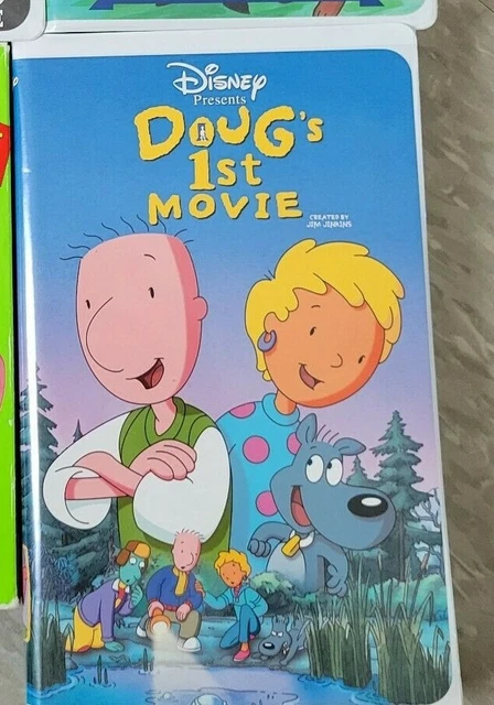 DOUG'S 1ST MOVIE Vhs Video Tape Walt Disney Animated Movie JIM JINKINS ...