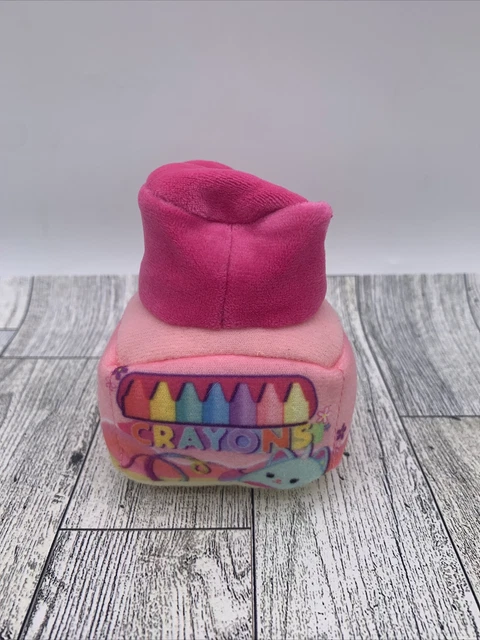 SQUISHVILLE SQUISHMALLOWS MINI Crayons Box Plush Stuffed Animal Toy 4 ...