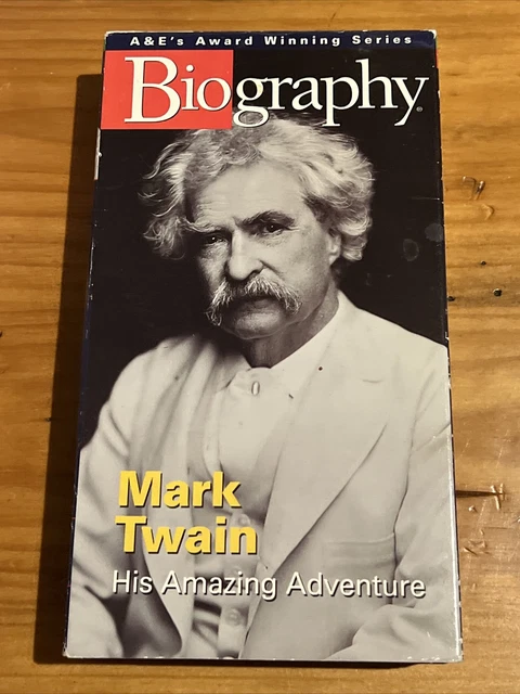 A&E BIOGRAPHY - Mark Twain His Amazing Adventure [VHS] [VHS Tape] $4.49 ...
