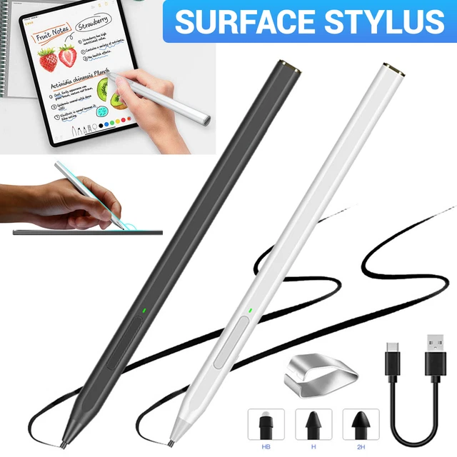 RECHARGEABLE STYLUS PEN For Microsoft Surface Pro 3/4/5/6/7/8/9/X Book ...