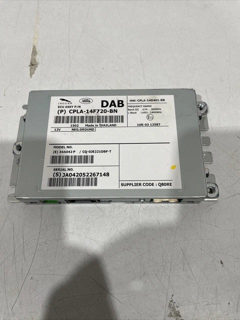 DISCOVERY 4 RANGE rover sport l494 dab radio receiver module LR079410 ...