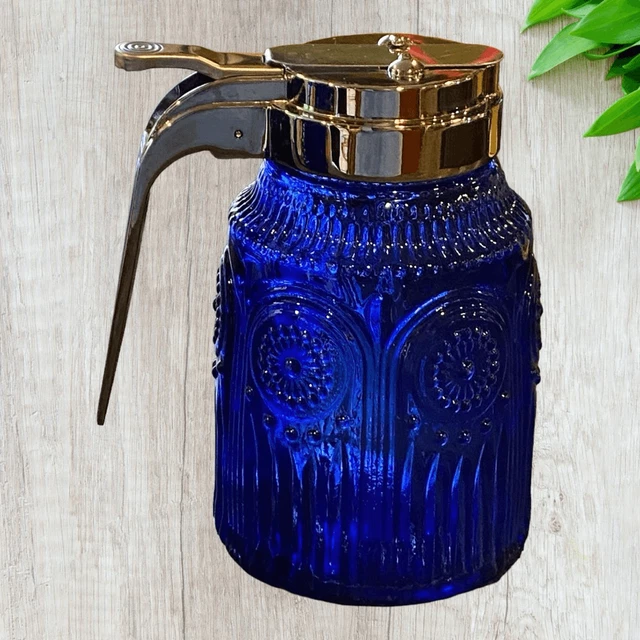 PIONEER WOMAN RETIRED Cobalt Blue Adeline Syrup Dispenser £33.07 ...