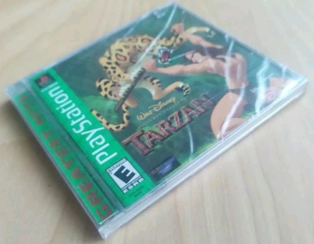 BRAND NEW WALT Disney's Tarzan (Eurocom, PlayStation 1, PS1, 1999 ...