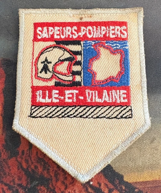 ECUSSON SAPEURS Pompiers Sdis 35. Ille Et Vilaine EUR 10,00 - PicClick FR