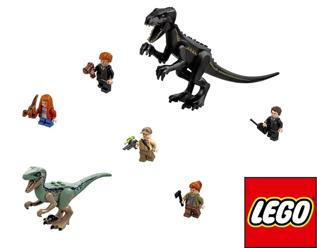 LEGO JURASSIC WORLD 75930 Indoraptor Rampage MINIFIGURES & DINOS 🔻NEW🔻 ...
