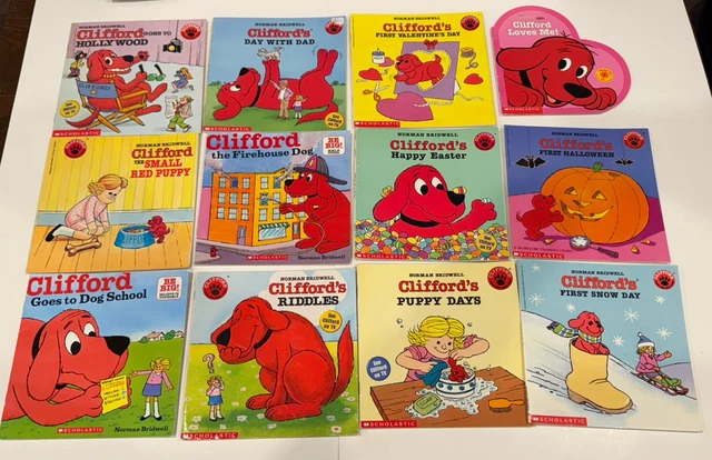 CLIFFORD THE BIG Red Dog Scholastic Picture PB Books Norman Bridwell ...