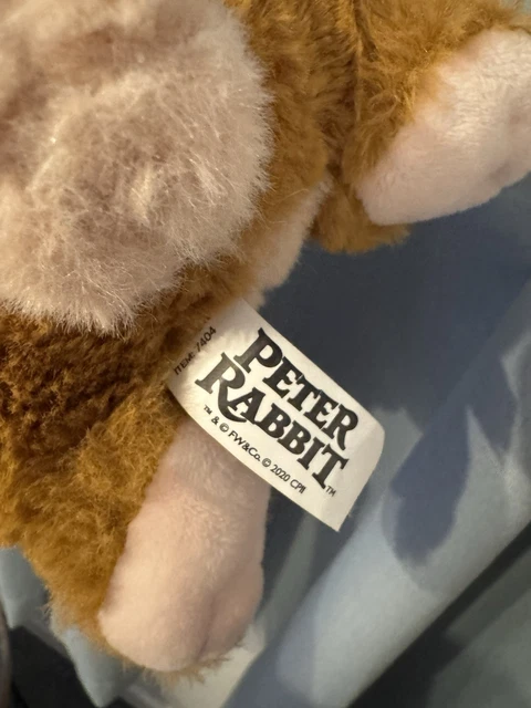 PETER RABBIT TEDDY Bear Official Merchandise Cottontail Rabbit £5.45 ...