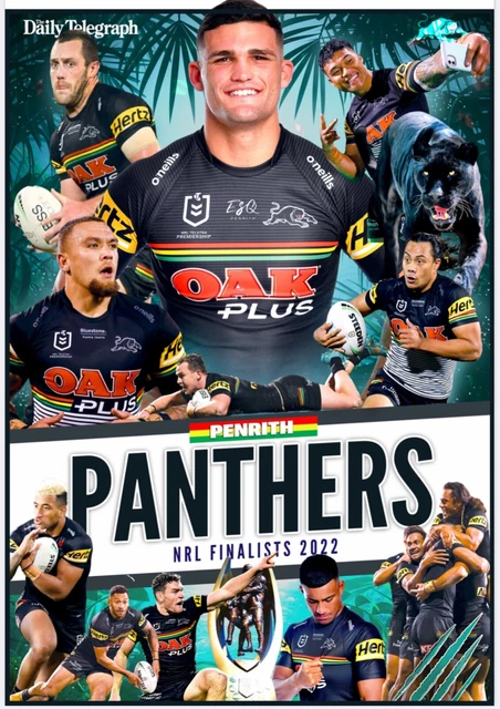 2022 PENRITH PANTHERS TEAM POSTER,NRL RUGBY,Penrith panthe Eels,cowboys,SSR 3 $7.99 - PicClick AU