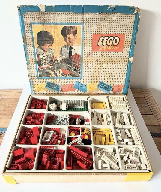 VINTAGE LEGO SYSTEM Town Plan Set In Original Box 1960’s / 1970’s £52. ...