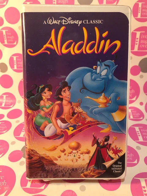 WALT DISNEY CLASSIC Aladdin (VHS, 1993) VHS1662 EUR 11,14 - PicClick FR