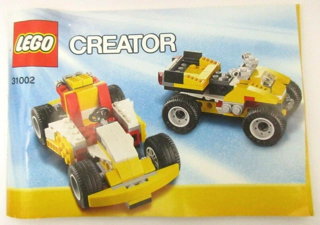 LEGO MANUEL INSTRUCTIONS Lego Creator 31002 Super Racer Le Super Bolide ...