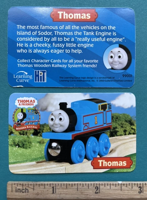 THOMAS THE TANK Engine & FRIENDS Character Train Trading Cards Learning ...