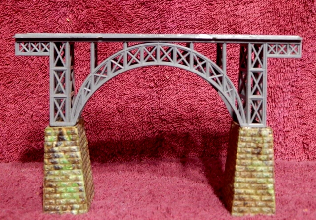 VINTAGE HELJAN N Scale Arch Deck Bridge Stone Pilings $24.95 - PicClick
