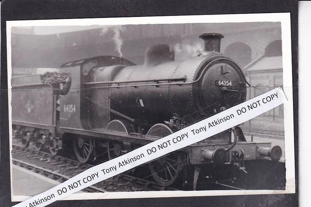 BR EX Lner - J11 Class 0-6-0 No. 64354 @ Nottm. Vic. - Vintage Image ...