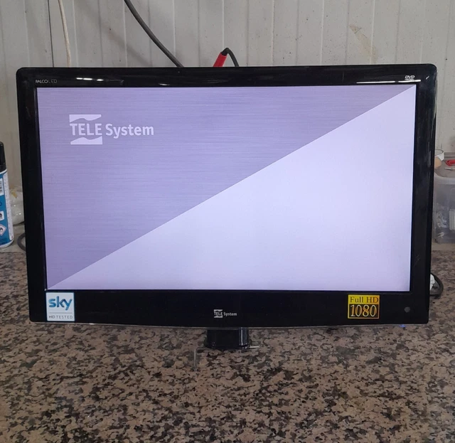 TV COMBO TV/DVD TELE System modello PALCO22 LED01 Funzionante EUR 50,00 ...