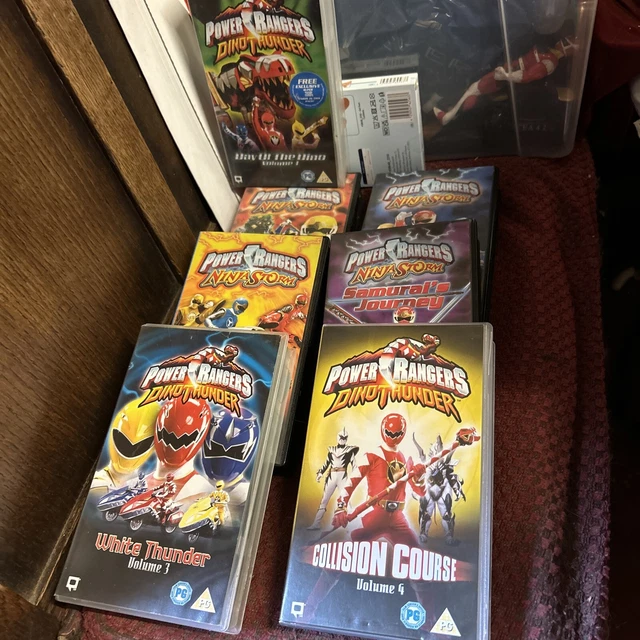 POWER RANGERS VHS Set Of 7 Ninja Storm Dino Thunder £14.00 - PicClick UK